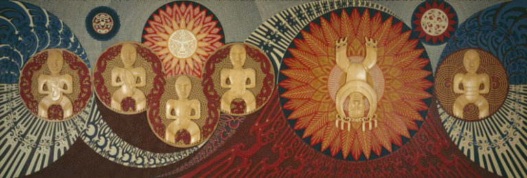 Art: Te wehenga o Rangi Raua ko Papa (The Separation of Rangi and Papa ...