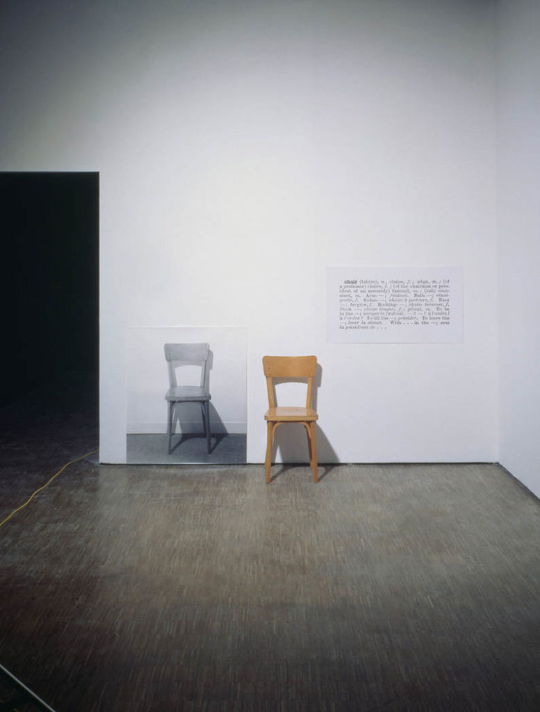 Art: One and Three Chairs - Annenberg Learner