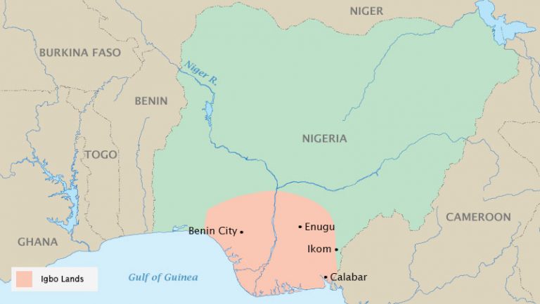 Things Fall Apart - Map & Timeline - Annenberg Learner