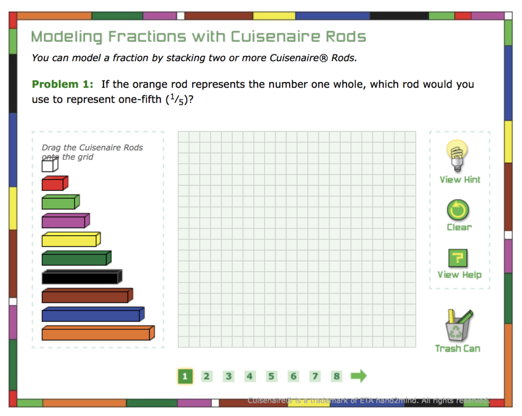 Part B: Fractions With Cuisenaire Rods (45 minutes) - Annenberg Learner